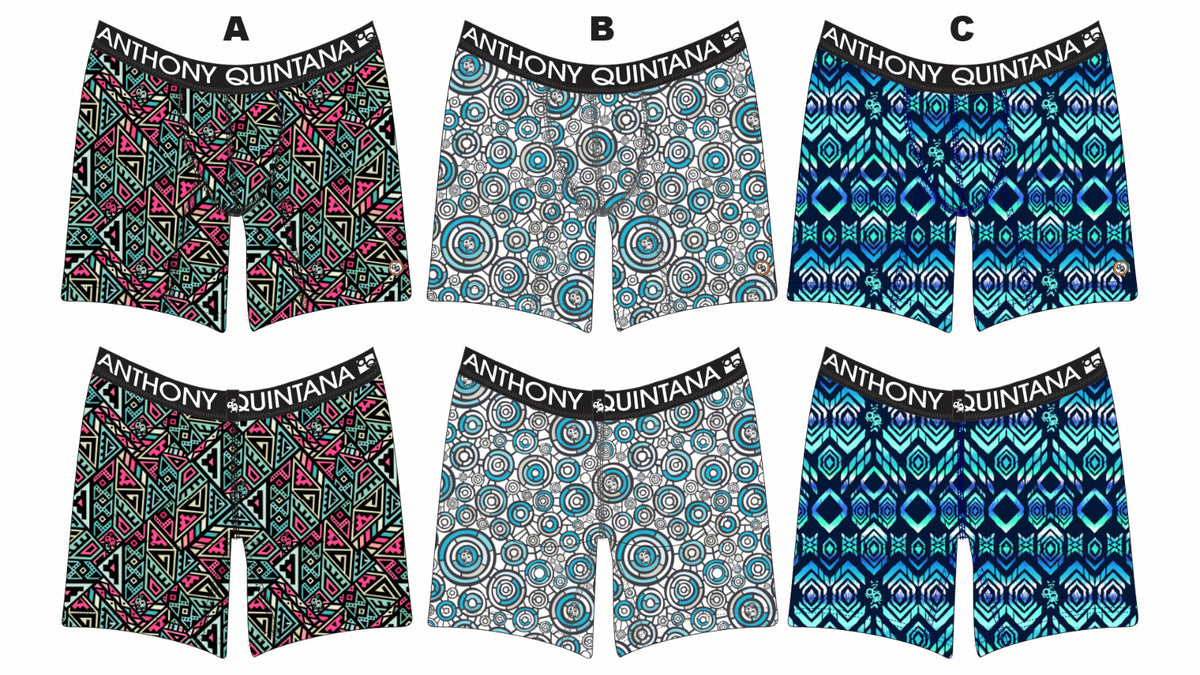 BOXER BRIEF EXTRA LONG Model AQ4799 | 3-Pack Assorted – AnthonyQuintana.com